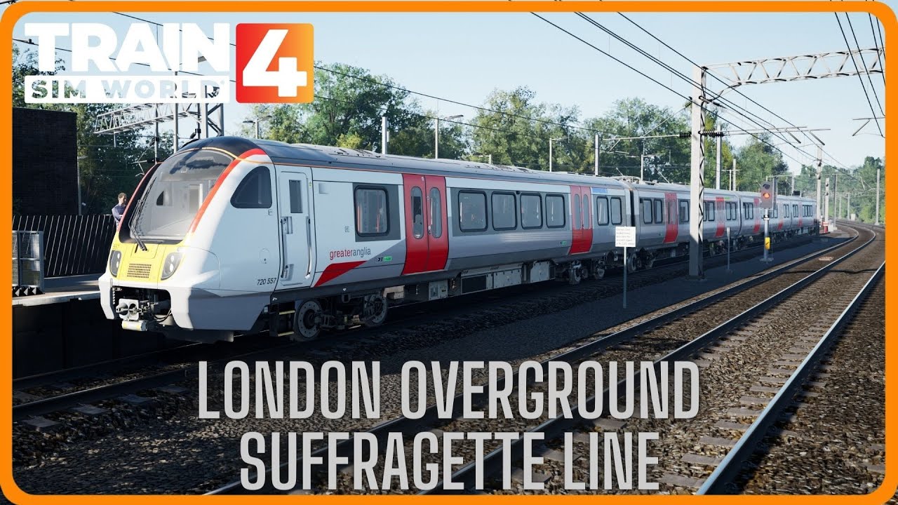 Train Sim World 4 - London Overground Suffragette line - Bravura Lion