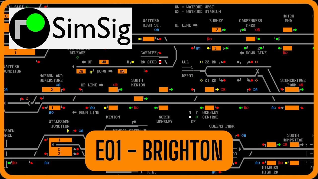 SimSig - Das erste mal in Brighton - Bravura Lion
